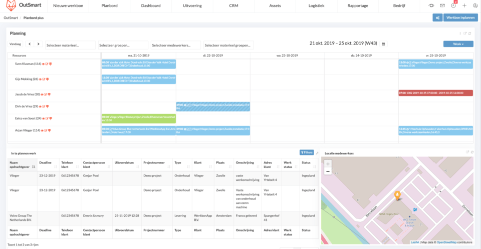 Projectmanagement en projectmanagement software | OutSmart